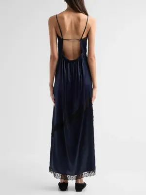 THE GARMENT Cata Stretch-silk Maxi Dress