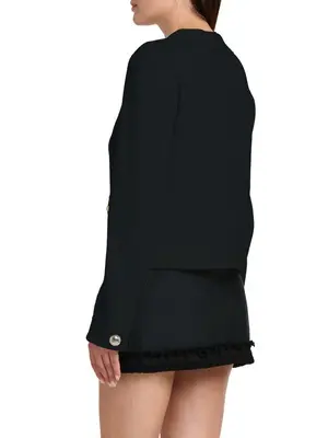 Moschino Cotton Fleece Lady Jacket