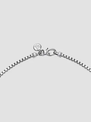GABRIEL & CO Classic Sterling Box Chain Necklace/2.5mm