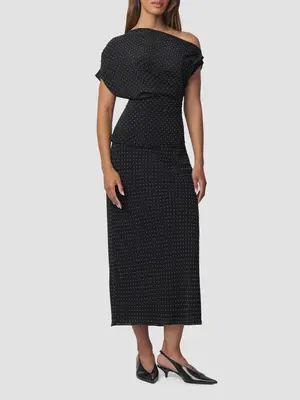 Joe's Jeans The Isla Polka Dot Draped Top