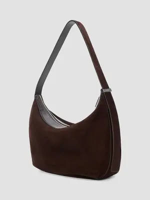 Staud Large Demy Suede Hobo Bag