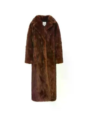 Unreal Fur Straight Hem Coats For Women