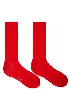 Paul Smith Ribbed Dress Socks
