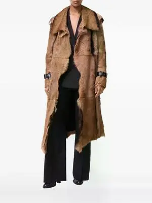 Burberry Long Shearling Linley Coat