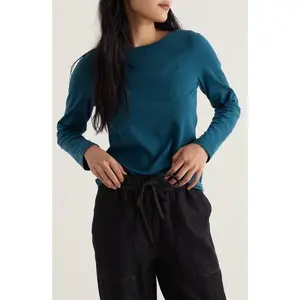 SEASALT CORNWALL Easel Long Sleeve Organic Cotton T-shirt