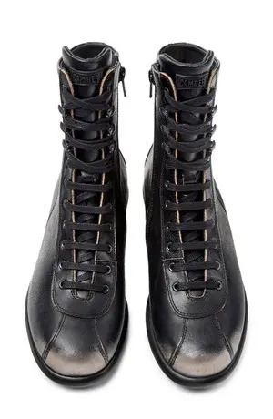 Camper Pelotas Ariel Leather Lace Up Boot