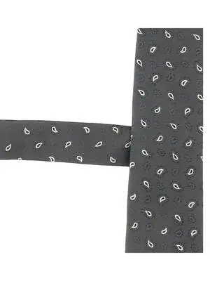 BOSS Paisley-print Silk Tie