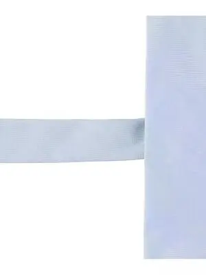 BOSS Silk-blend Tie With Jacquard-pattern - Blue