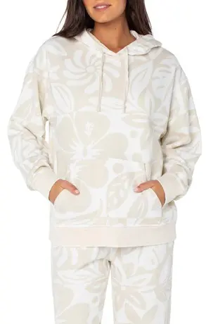 Roxy Maile Graphic Hoodie - Parchment