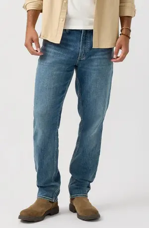 SILVER JEANS CO. Eddie Straight Leg Jeans - Harmonic
