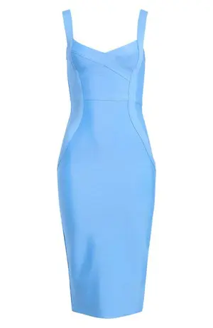 HELLO MOLLY Silhouette Magic Bandage Midi Dress