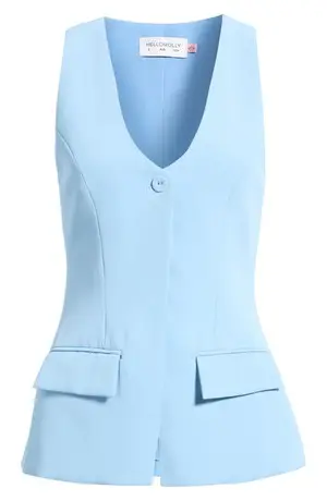 HELLO MOLLY Monochrome Mood Tailored Top