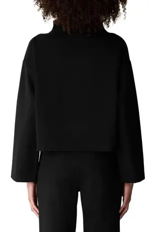Eileen Fisher Boxy Funnel Neck Top