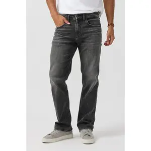 SILVER JEANS CO. Gordie Relaxed Straight Leg Jeans - Graphite