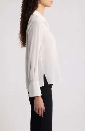 Kobi Halperin Aliza Silk Blouse - Ivory