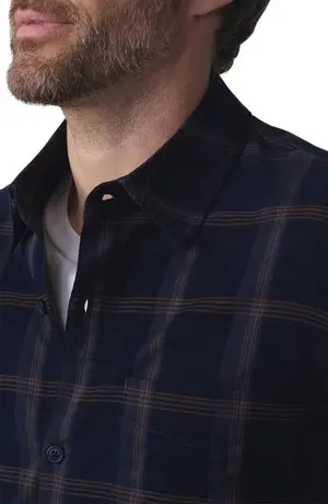 Joe's Jeans Plaid Corduroy Shirt