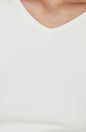Princess Polly Bridgeta V-neck Three-quarter Sleeve Top