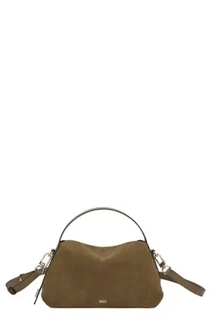 BOSS Caylie Crossbody Messenger Bag - Medium Beige