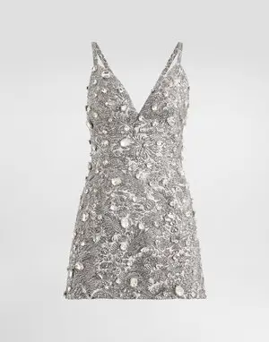 Dolce & Gabbana Sequin Crop Top