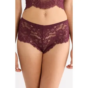 KILO BRAVA Lace Hipster - Pinot Noir