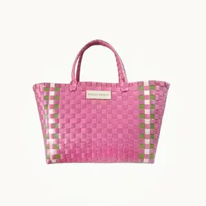 DUGGAN SOCIETY Monkey Woven Basket Bag