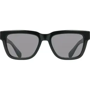 FERRAGAMO Gancini 54mm Rectangle Sunglasses - Black