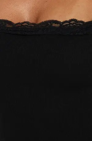 Princess Polly Sienah Ribbed Lace Cami Top