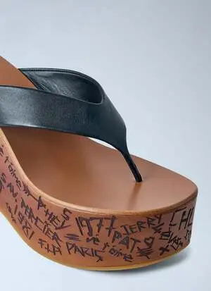 Chloé Maxime Wedge Sandals
