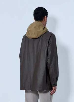 LEMAIRE Hooded Waxed Jacket