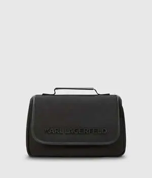 Karl Lagerfeld K/nomad Hanging Washbag - Black