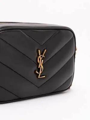 Saint Laurent Loulou Mini Camera Bag In Lambskin