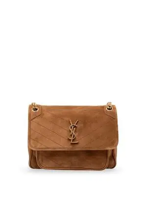 Saint Laurent Niki Medium In Suede