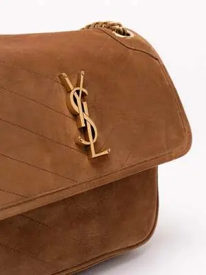 Saint Laurent Niki Medium In Suede