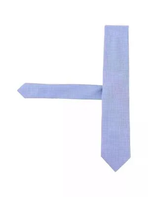 BOSS Micro-pattern Tie - Blue