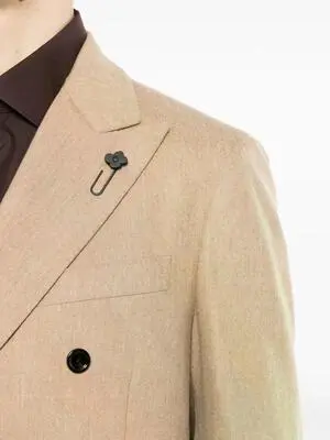 LARDINI Double-breasted Peak-lapels Blazer