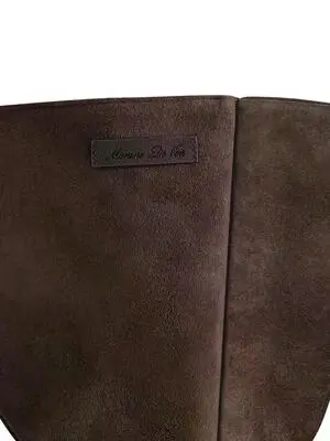 Manière De Voir Chloe In Suede Corset With Belt