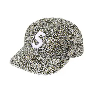 Supreme S Logo Corduory 6-panel 'leopard - Grey
