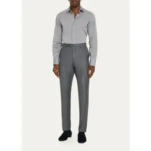 Incotex Batavia Flat-front Trousers