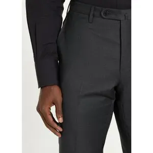 Incotex Sharksin Wool Flat-front Trousers - Grey