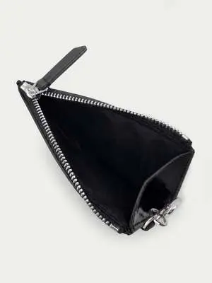 Veronica Beard Snake-embossed Card Holder