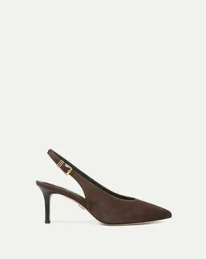 Veronica Beard Luciana Slingback Heel - Espresso