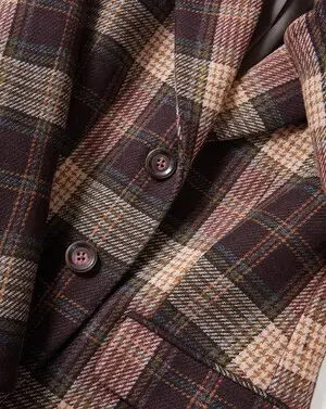 Veronica Beard Cloverfield Plaid Dickey Jacket