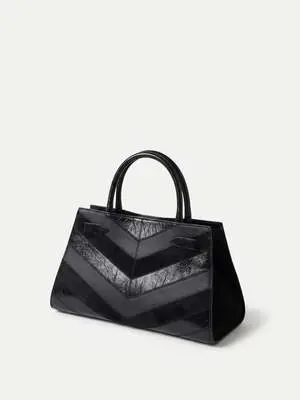 Veronica Beard Chevron Dash Bag