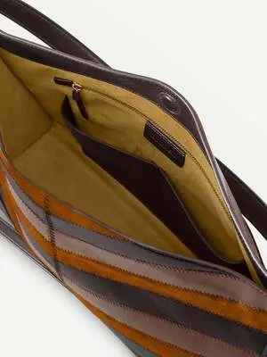 Veronica Beard Chevron Vida Shoulder Bag