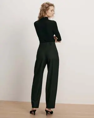 Veronica Beard Whitlock Barrel Pant