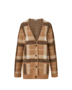 Veronica Beard Covey Plaid Cardigan
