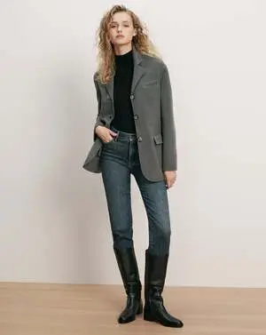 Veronica Beard Fosterly Belted Jacket