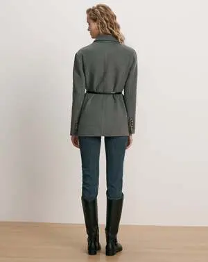 Veronica Beard Fosterly Belted Jacket