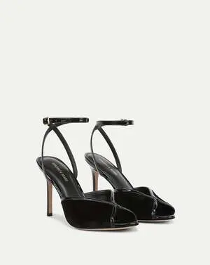 Veronica Beard Anora Stiletto Sandal - Black