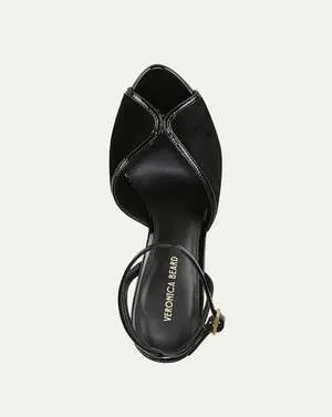 Veronica Beard Anora Stiletto Sandal - Black